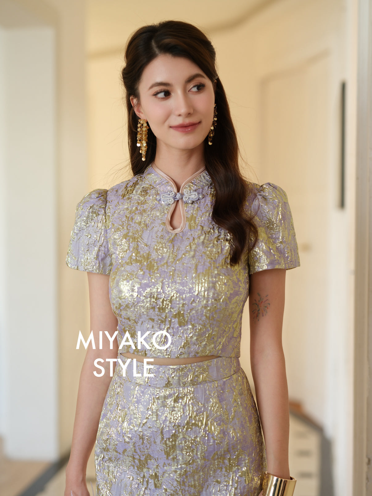 【星光熠熠】Glimmer Cheongsam Men Suit in Purple 紫色男唐装 – Miyako Style Online ...